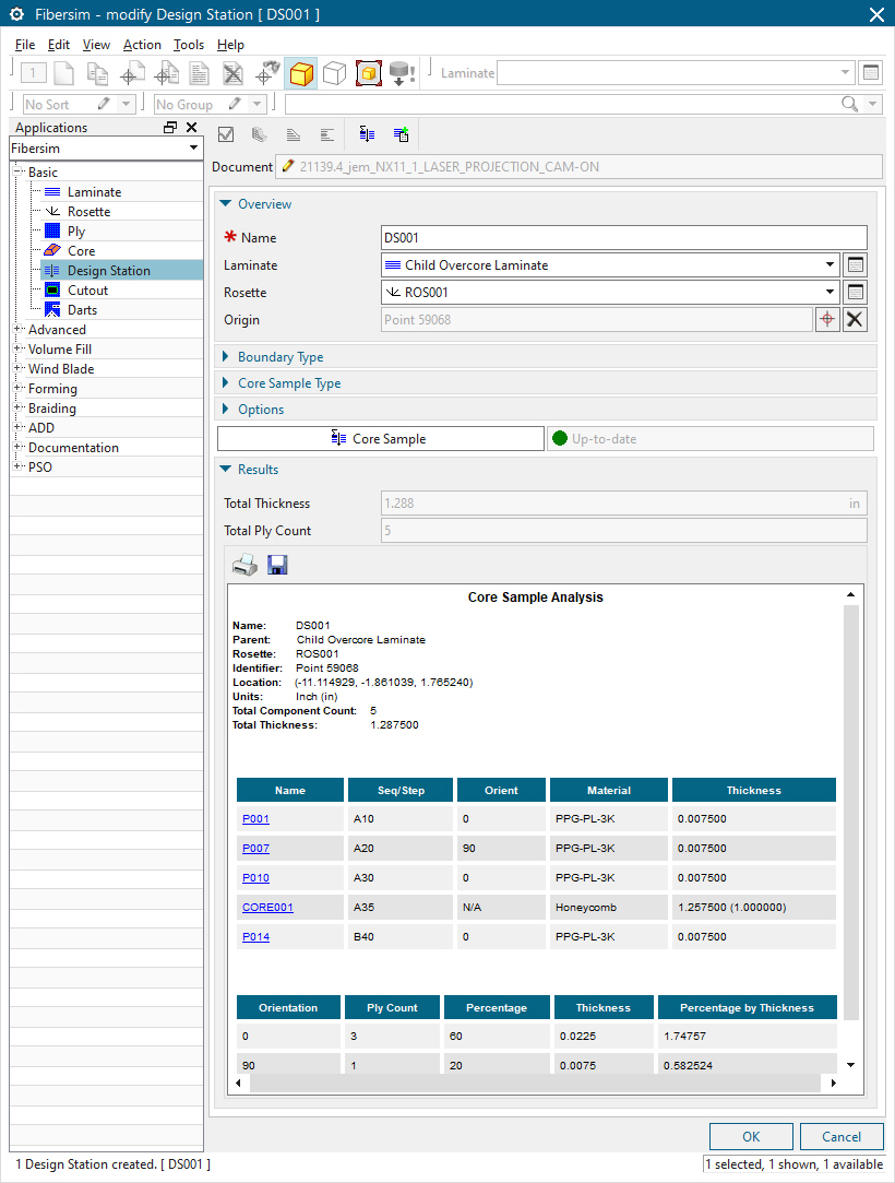 Limiting Design Stations to a Single Laminate Surface