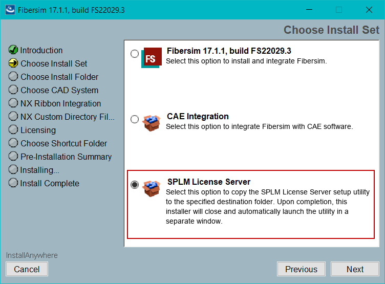 Fibersim FLEXnet Licensing Overview