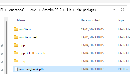 How to use Amesim API modules in Spyder IDE
