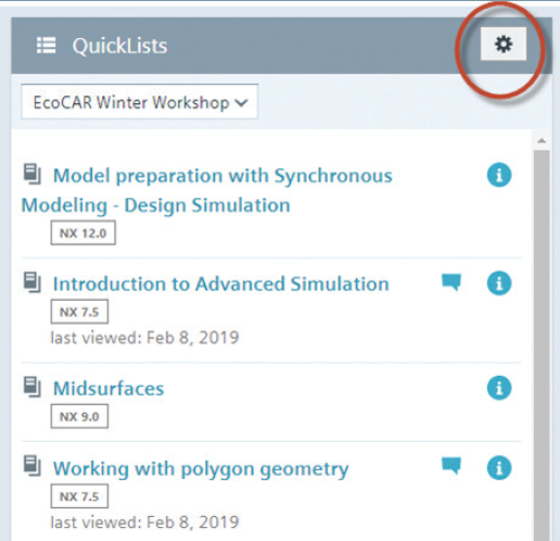 Within Siemens Xcelerator Academy, is there a way to select and share ...