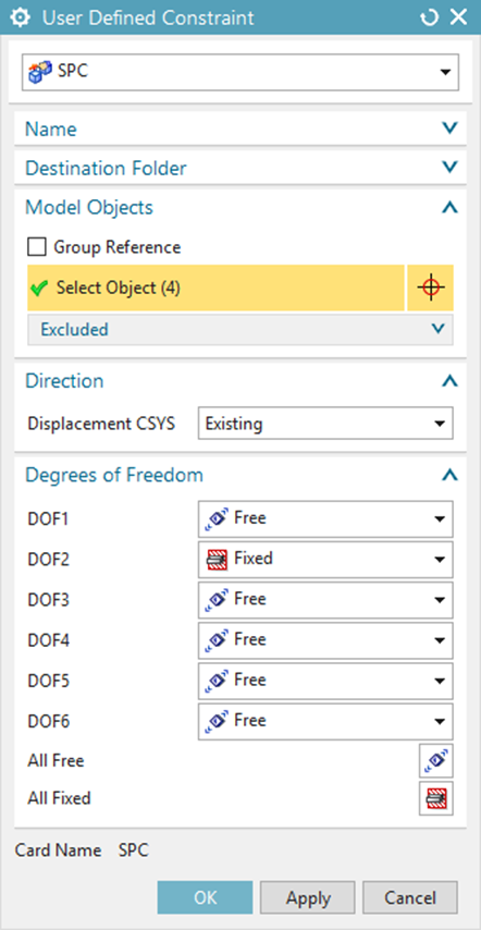 Topology optimization of a Bridge Structure - Part 4: Apply Loads and constraints