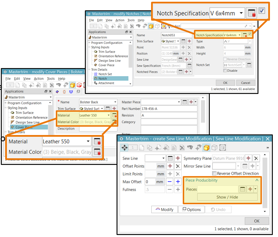 New in Mastertrim 14.2: Using colors, cross-sections and labeling to ...
