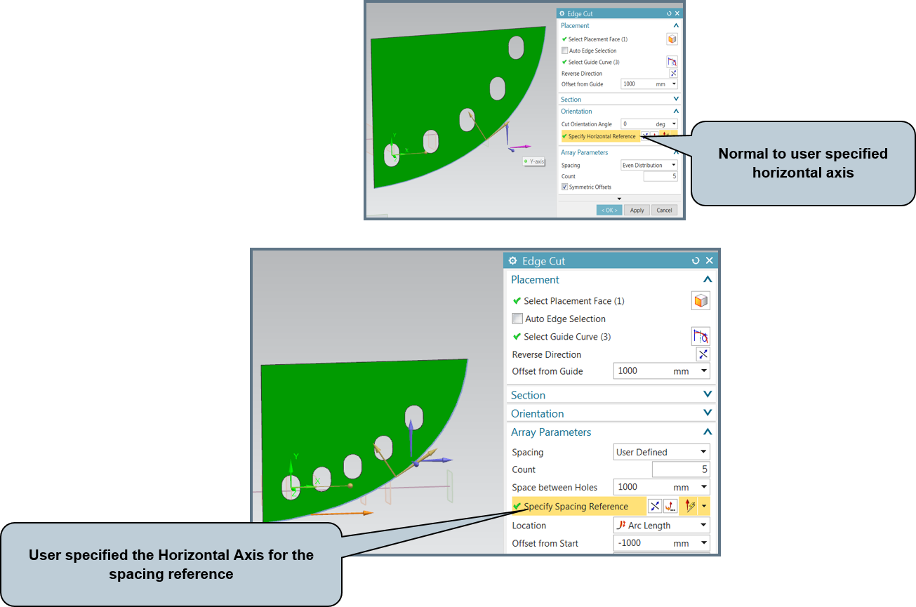 Ship Design: Edge Cut Enhancements