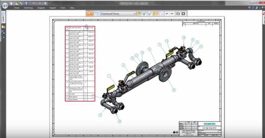 Pipe and Tube Routing - Piping Design in Solid Edge