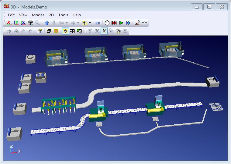 The latest Tecnomatix Plant Simulation Example Models