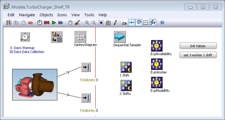 The latest Tecnomatix Plant Simulation Example Models