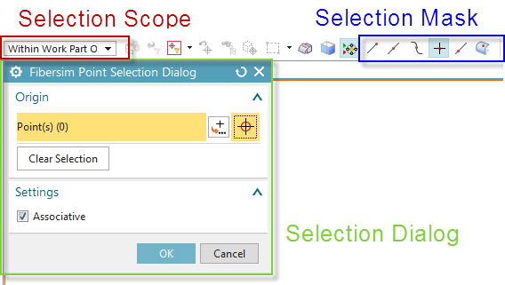 Point Selection in NX Assemblies
