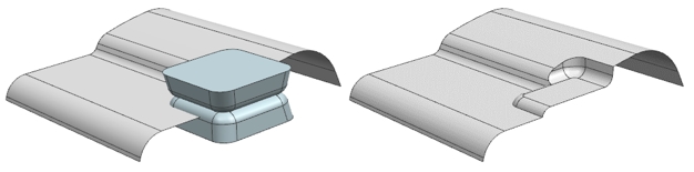 Emboss Body in NX 11.0.1