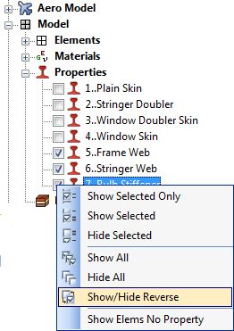 Femap Tips and Tricks: Reverse Entity Visibility