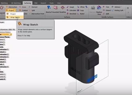 3D Text Extrusions in Solid Edge