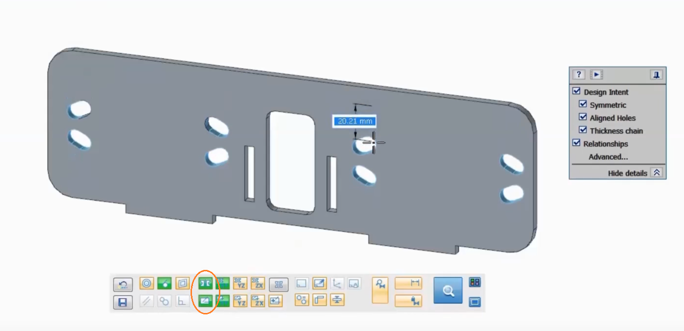 Advanced Design Intent in Solid Edge