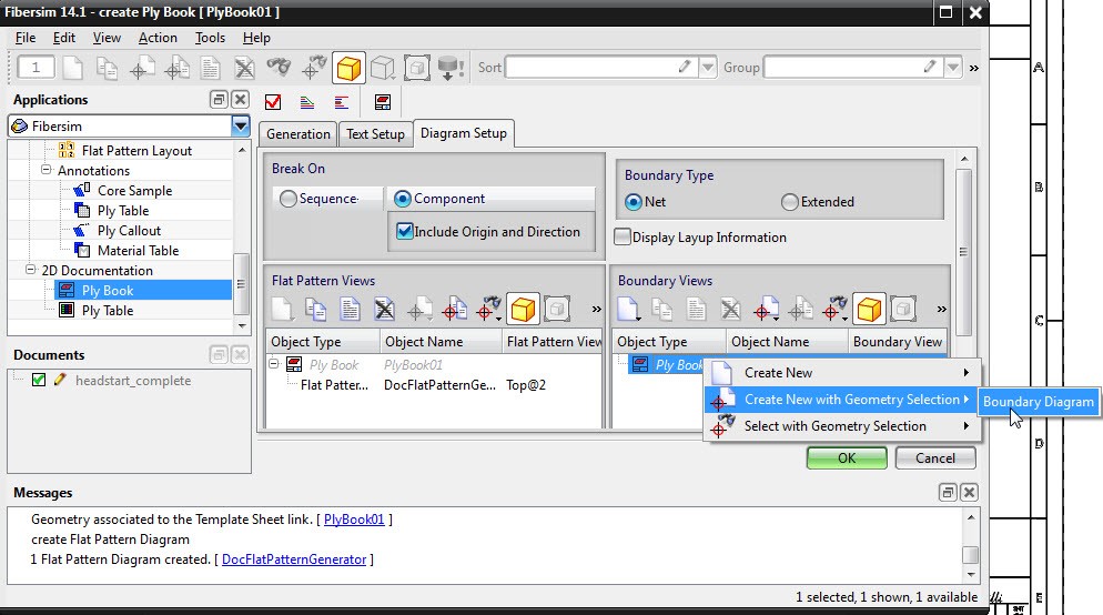 Fibersim 101: (14 of 14) Ply Books and Ply Tables