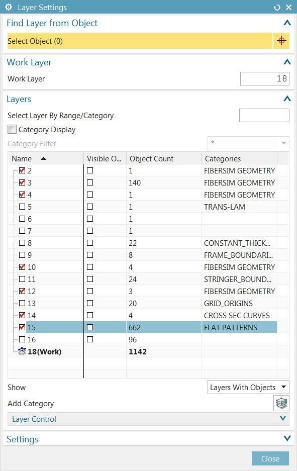 Maintaining NX Geometry Layers