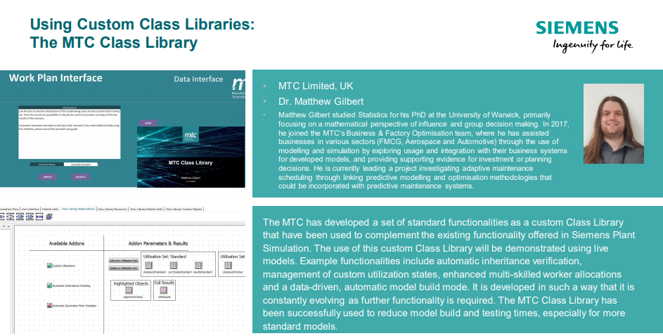 Presentation: Using Custom Class Libraries: The MTC Class Library