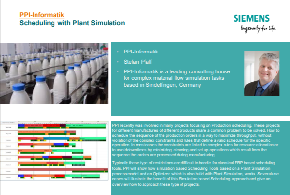 Presentation: Scheduling with Plant Simulation - Realize LIVE for ...