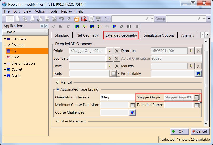 Using the Stagger Origin Utility