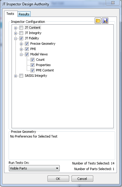 Updates in JT Inspector