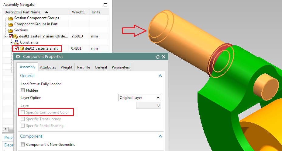 Change Part Colors Using Edit Object Display