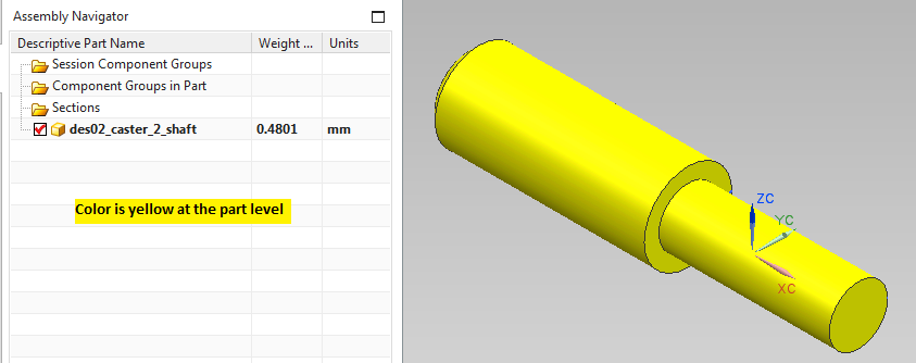 Change Part Colors Using Edit Object Display