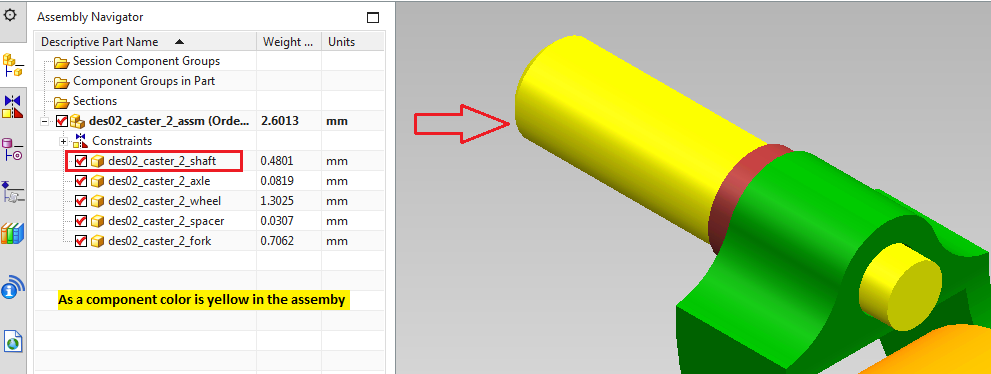 Change Part Colors Using Edit Object Display