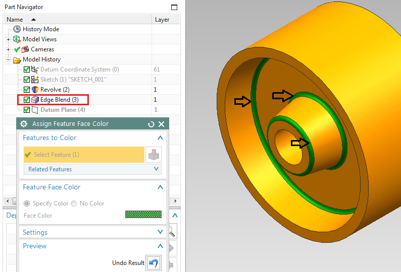 Change Part Colors Using Edit Object Display
