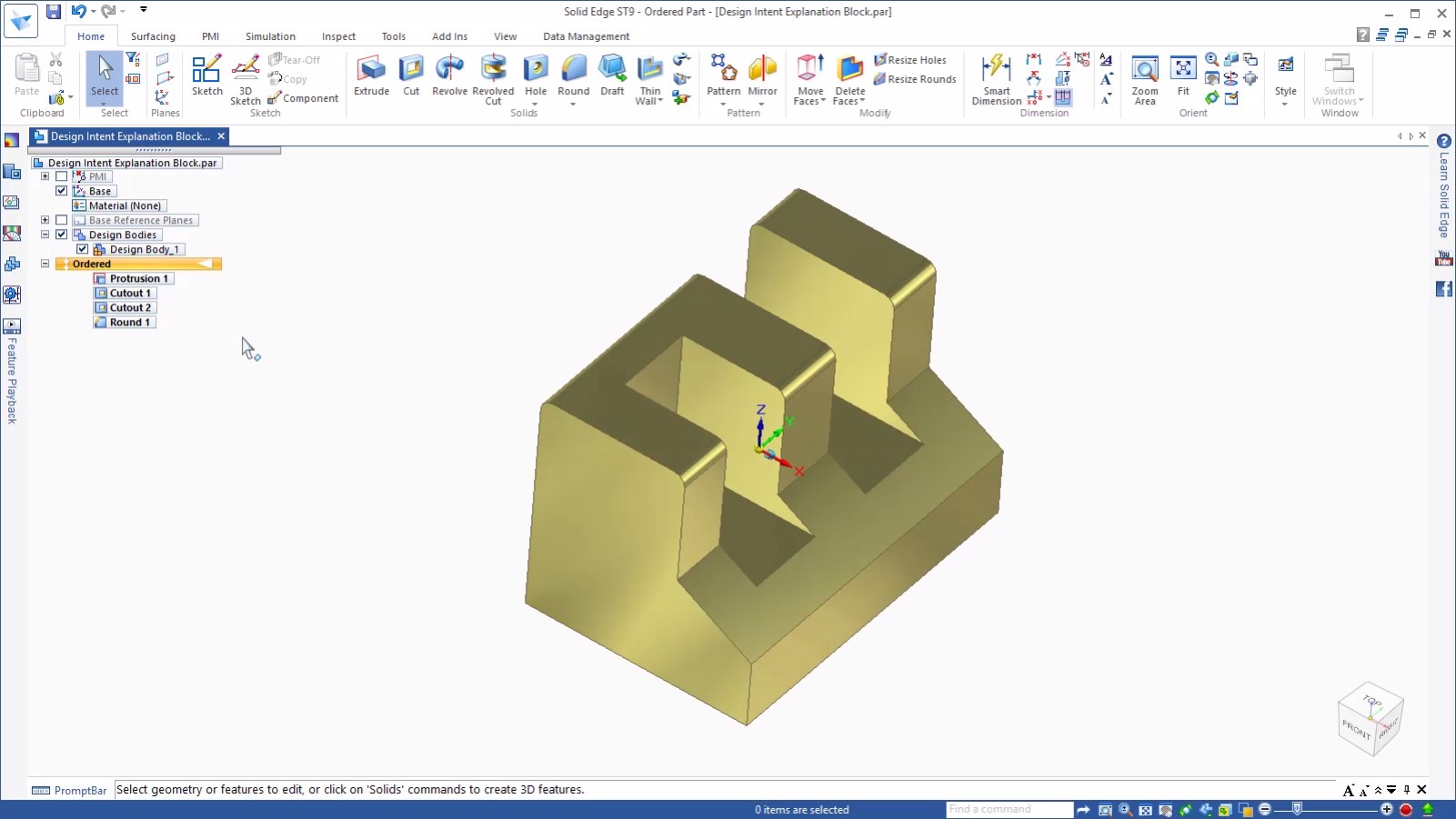 CAD Software for Students: How to use flexible design intent in Solid Edge