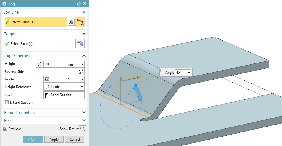 Sheet Metal: Rip and Jog Enhancements
