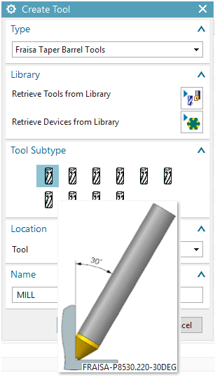 Optimize machining using barrel mills in NX CAM software