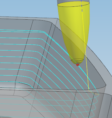 Optimize machining using barrel mills in NX CAM software