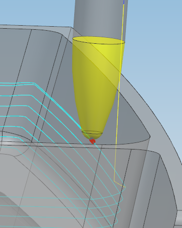 Optimize machining using barrel mills in NX CAM software