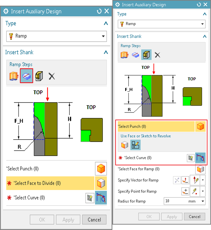 Progressive Die Wizard: Insert Auxiliary Design