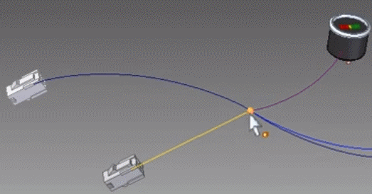 Splices Supported in Wiring Data Exchange in Solid Edge 2019