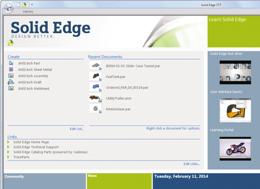 Solid Edge ST7 What's New?