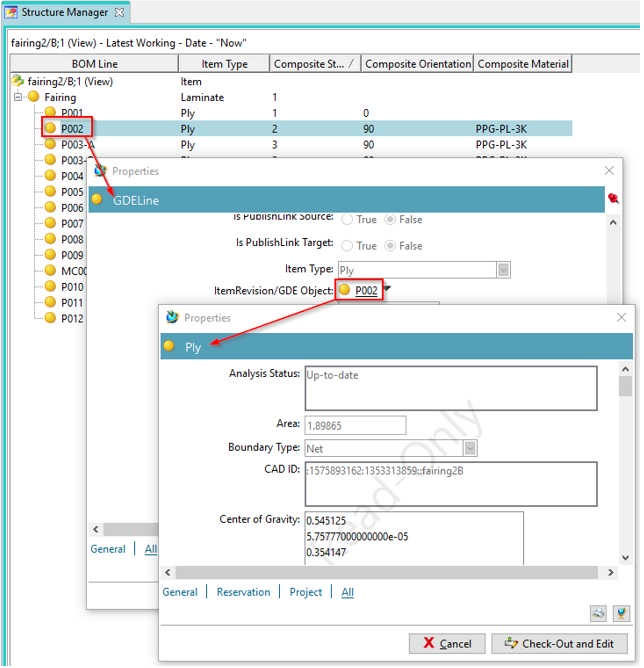 Fibersim 17 Publish to Teamcenter for Composite Laminates, Plies and Cores