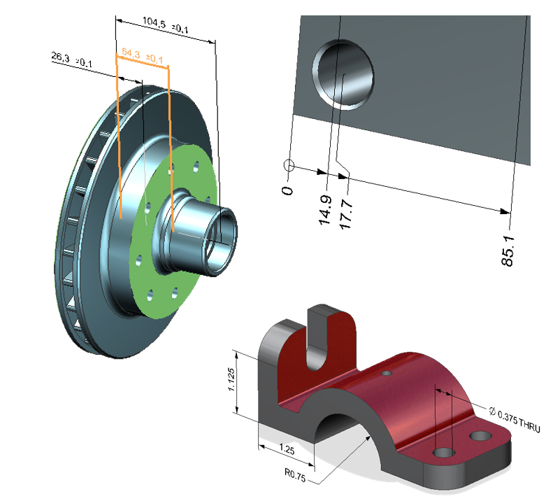 Model Based Definition: Dimensioning & Annotation
