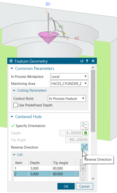 Program two-sided features using Feature-Based Machining