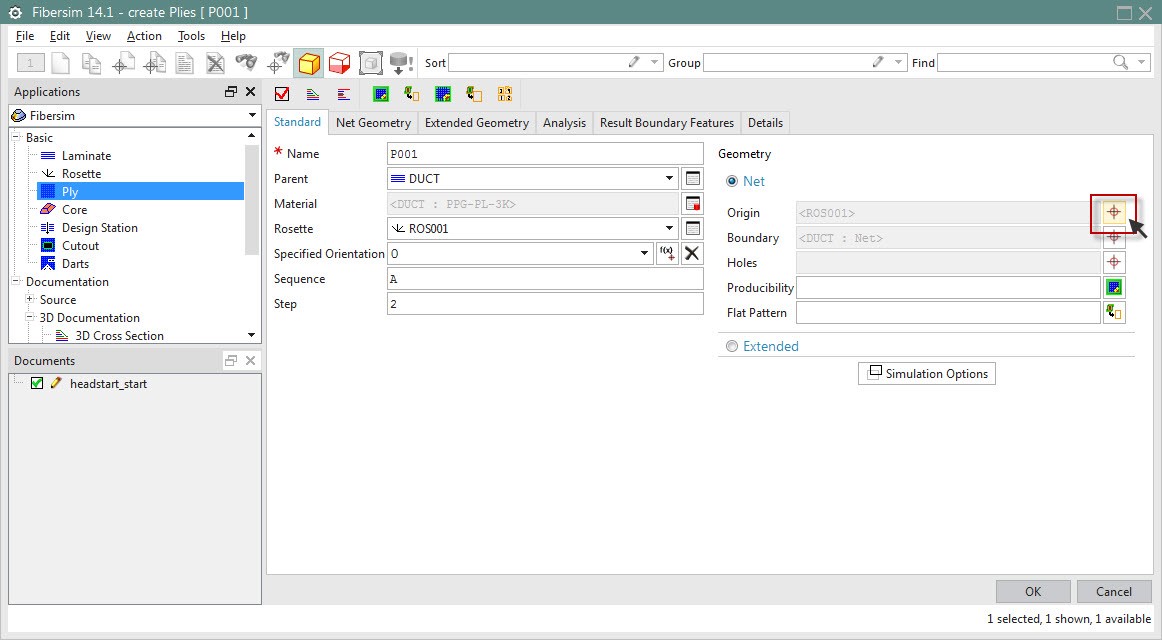 Fibersim 101: (4 of 14) Plies
