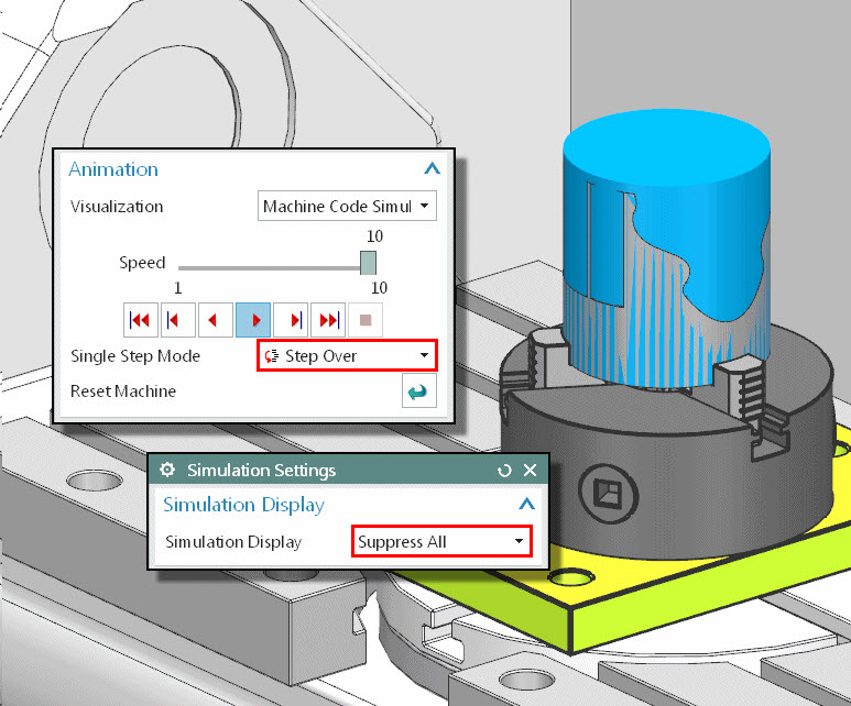 Speed up your NC simulation