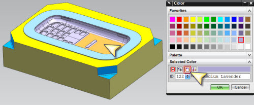 Reduce clicks during Cut Area selection
