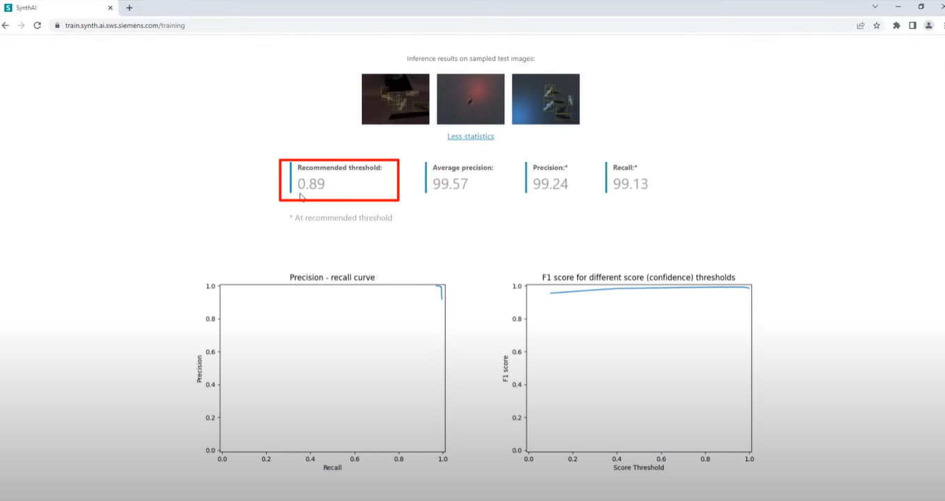 SynthAI Demo #2: Combine synthetic data with real images to annotate and improve model’s AI accuracy