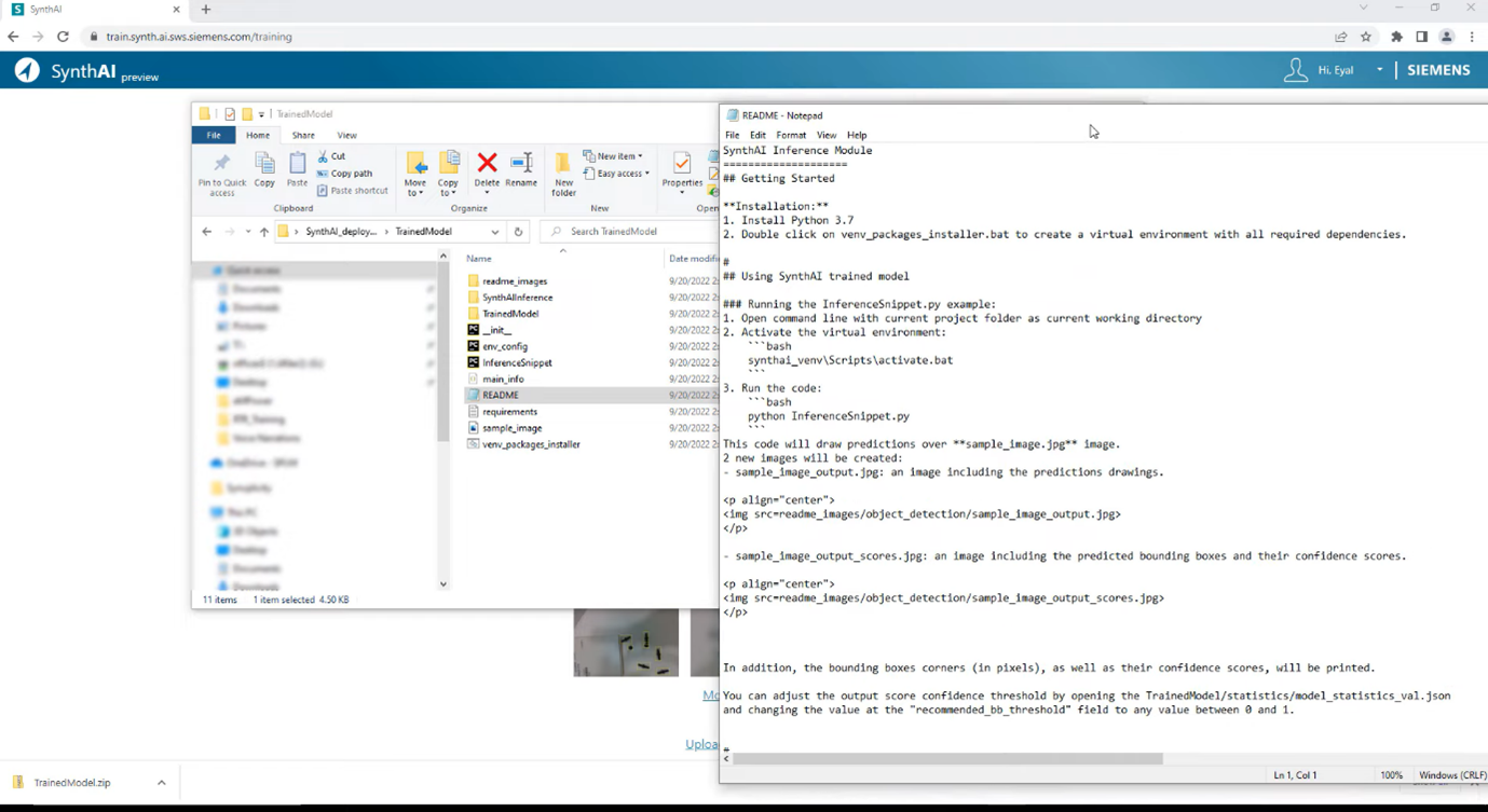 SynthAI Demo #3: Synthetic data model testing and evaluation