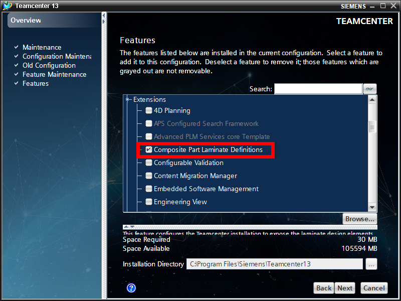 Integrating Fibersim with Teamcenter