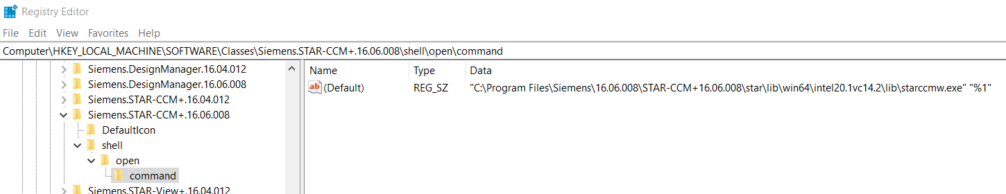 How to set default options for STAR-CCM+ to start with when double ...