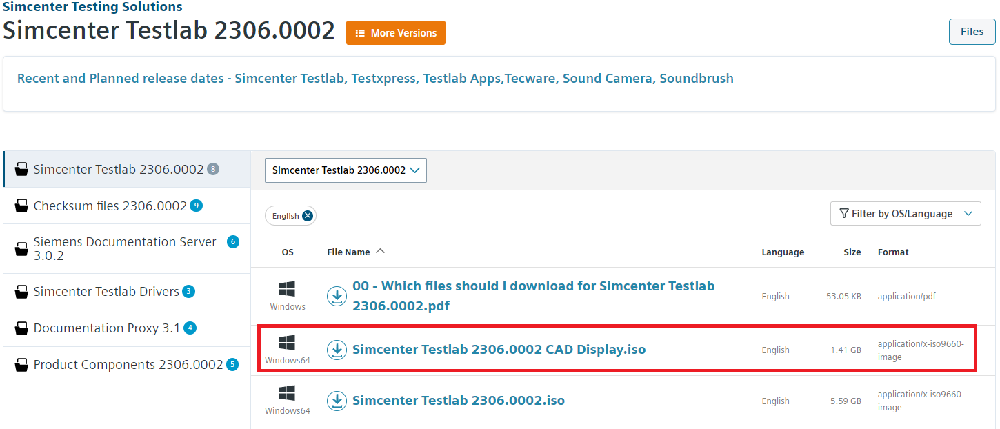 Installing Simcenter Testlab CAD Display for 2306.0001 and Later