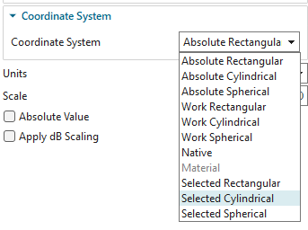Tutorial - Read contour plot with another CSYS stored in result file
