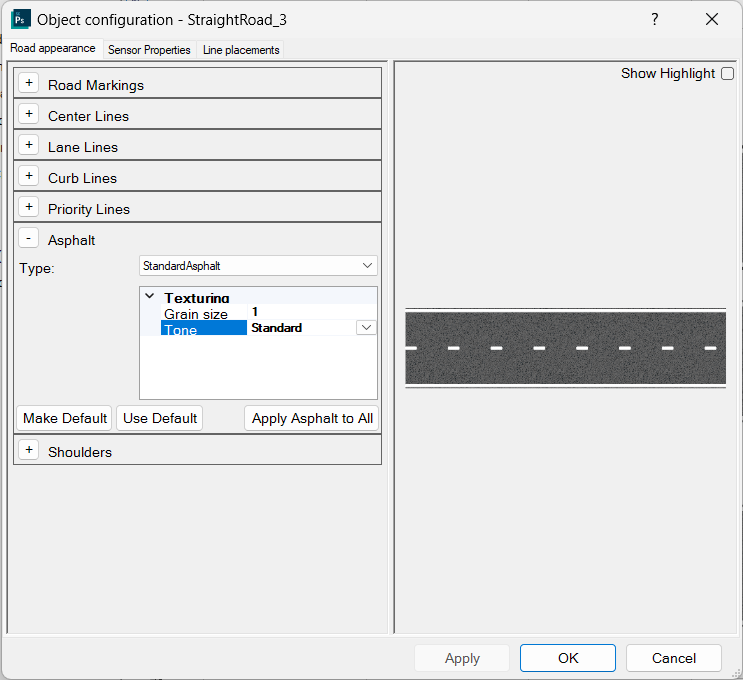 Road modeling How to model a realistic Road surface adding imperfections