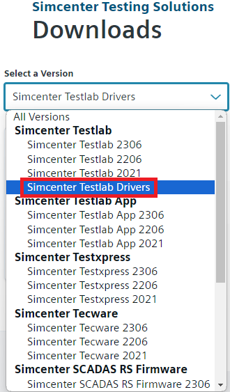 Simcenter Testlab 2406: Download and Install Instructions