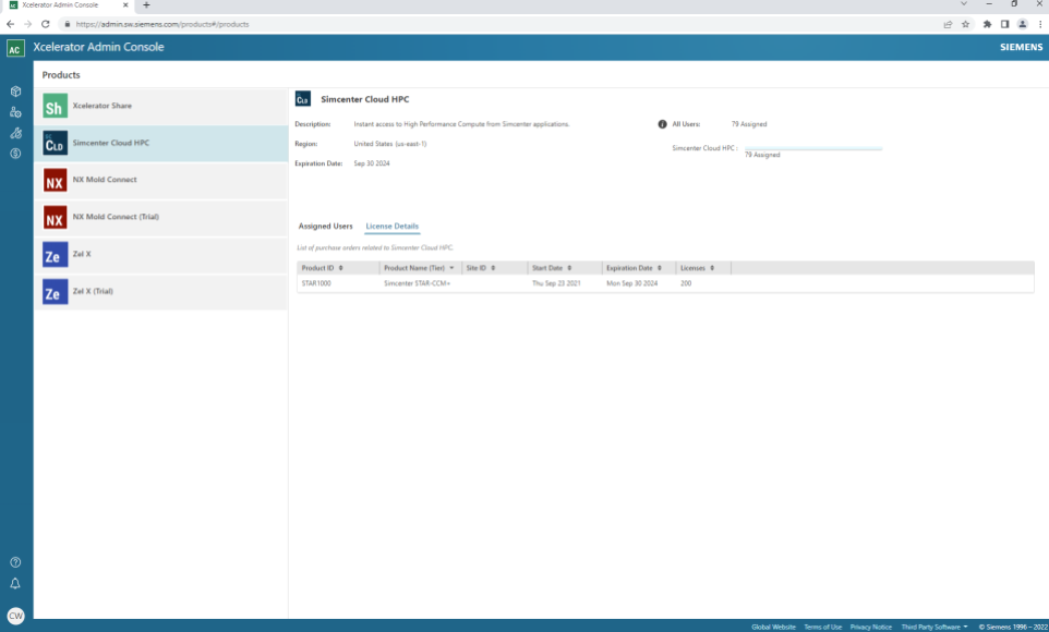 Understanding the Xcelerator Admin Console for Simcenter X