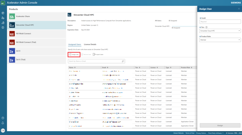 Understanding the Xcelerator Admin Console for Simcenter X